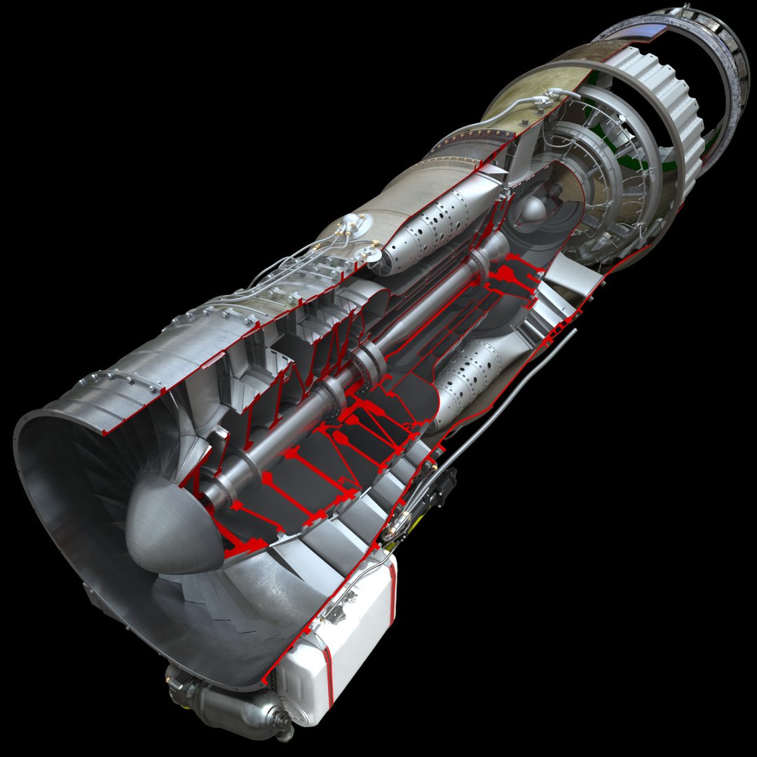 maya tumansky jet engine cutaway