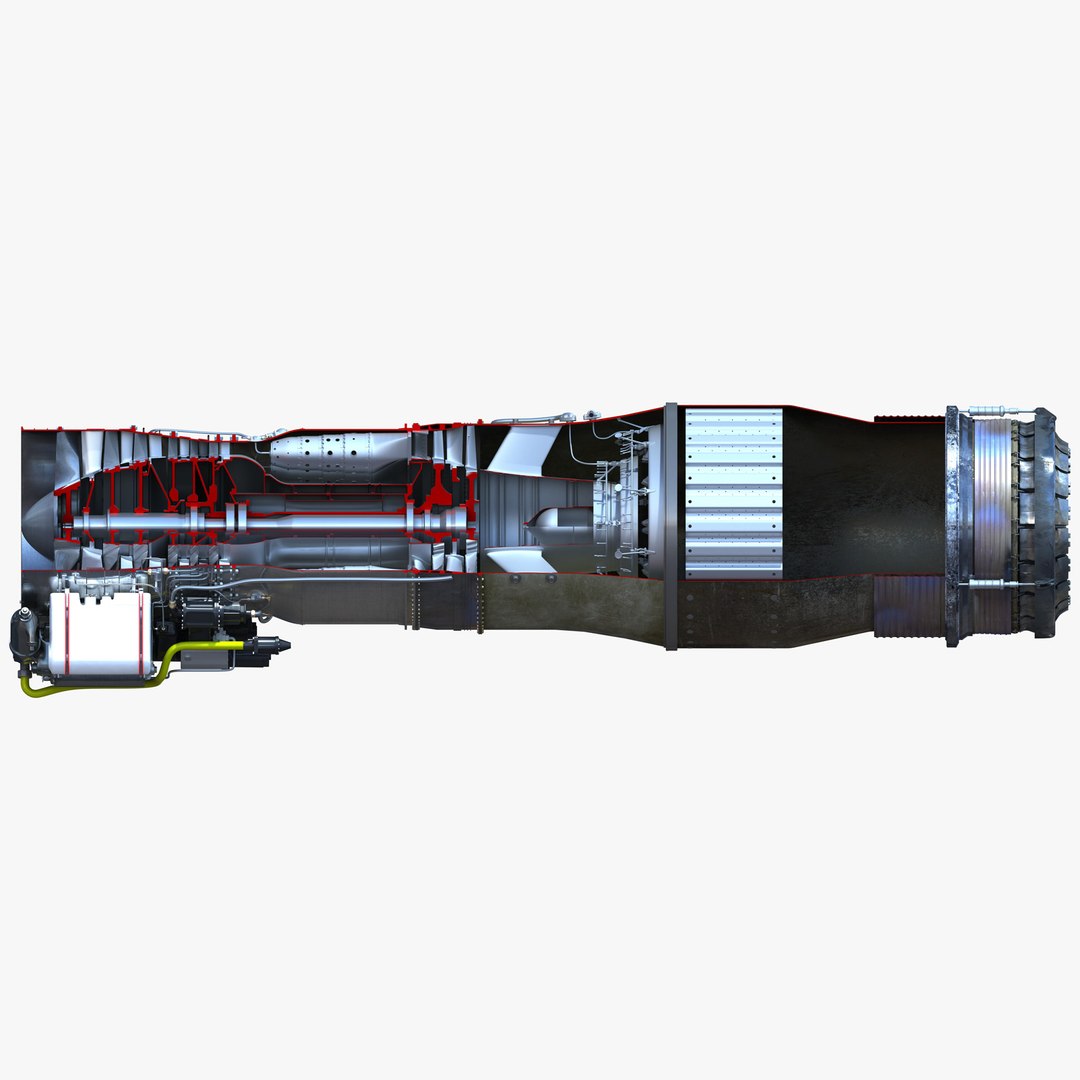 Maya Tumansky Jet Engine Cutaway