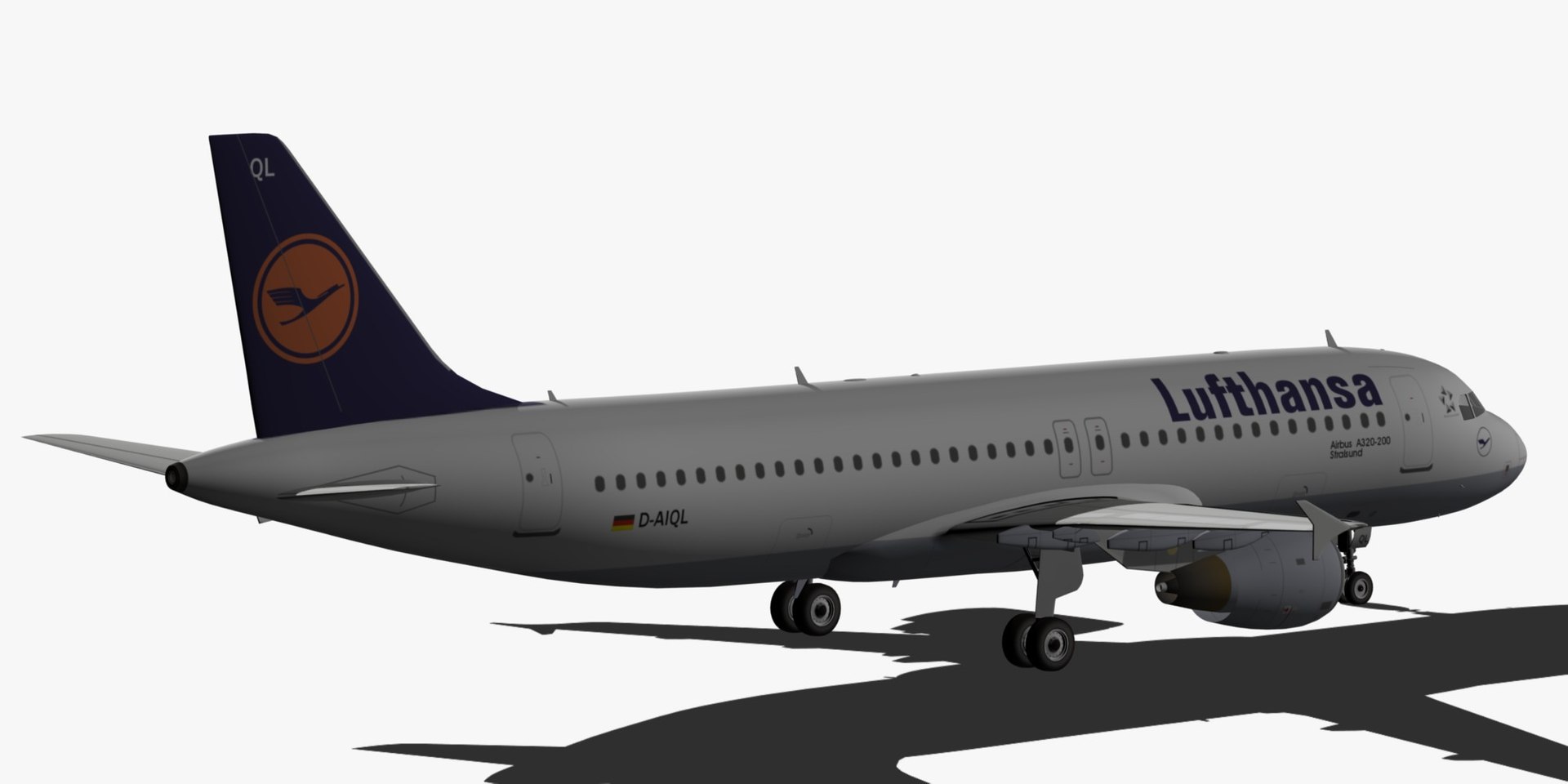 3d Airbus A320