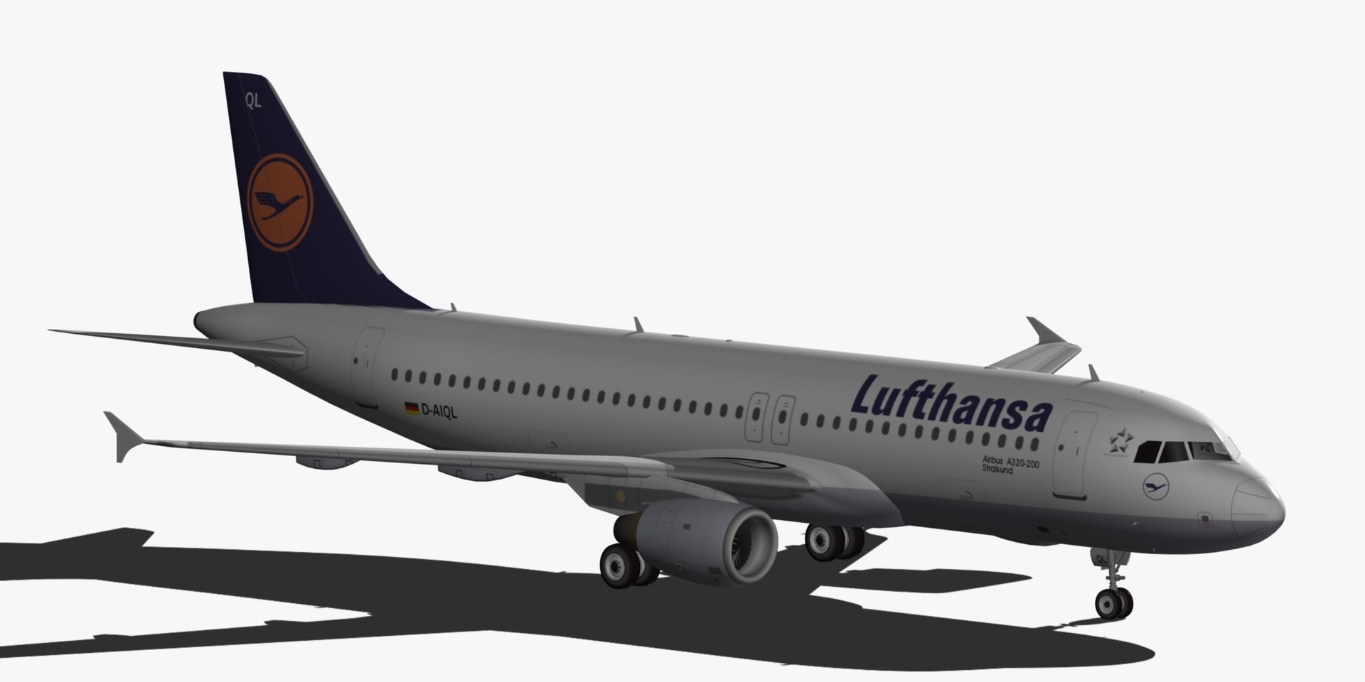 3d Airbus A320