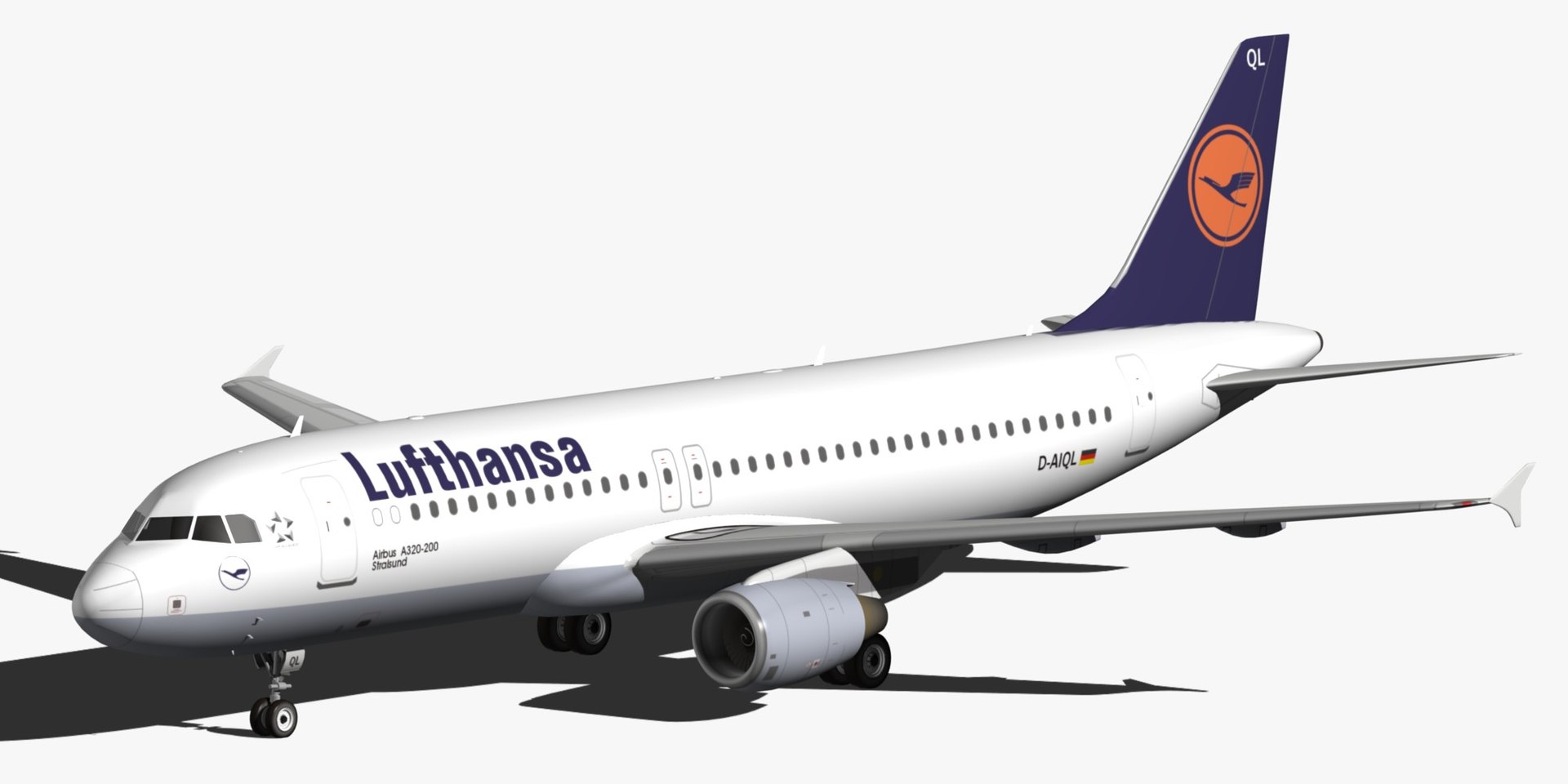 3d Airbus A320