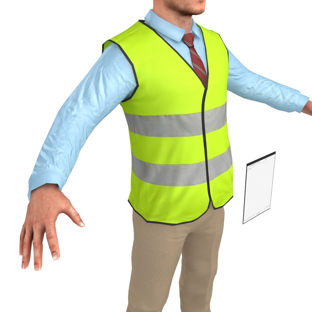 3D Engineer Man Helmet Model - TurboSquid 1277303