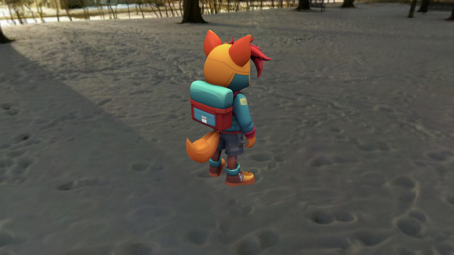FOX CHARACTER FOR GAMES CARTOONS 3D - TurboSquid 2382319