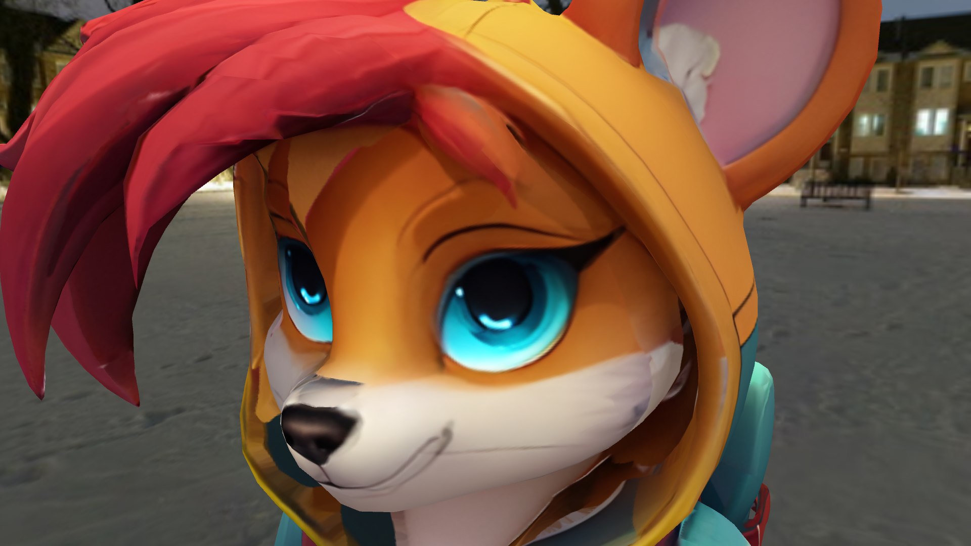 FOX CHARACTER FOR GAMES CARTOONS 3D - TurboSquid 2382319