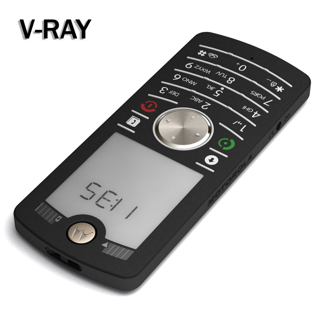 3d model motorola f3 cell phone