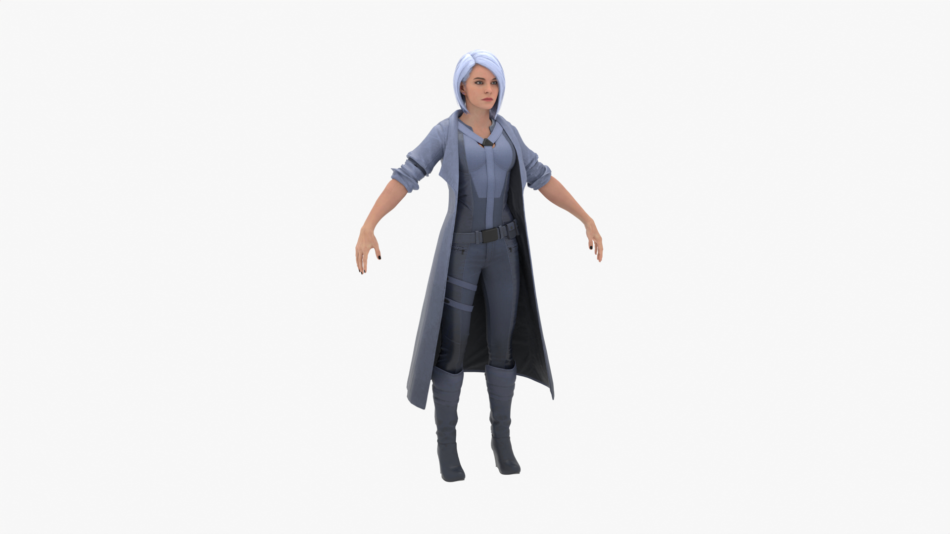 Silver Sable 3D Model - TurboSquid 2365086