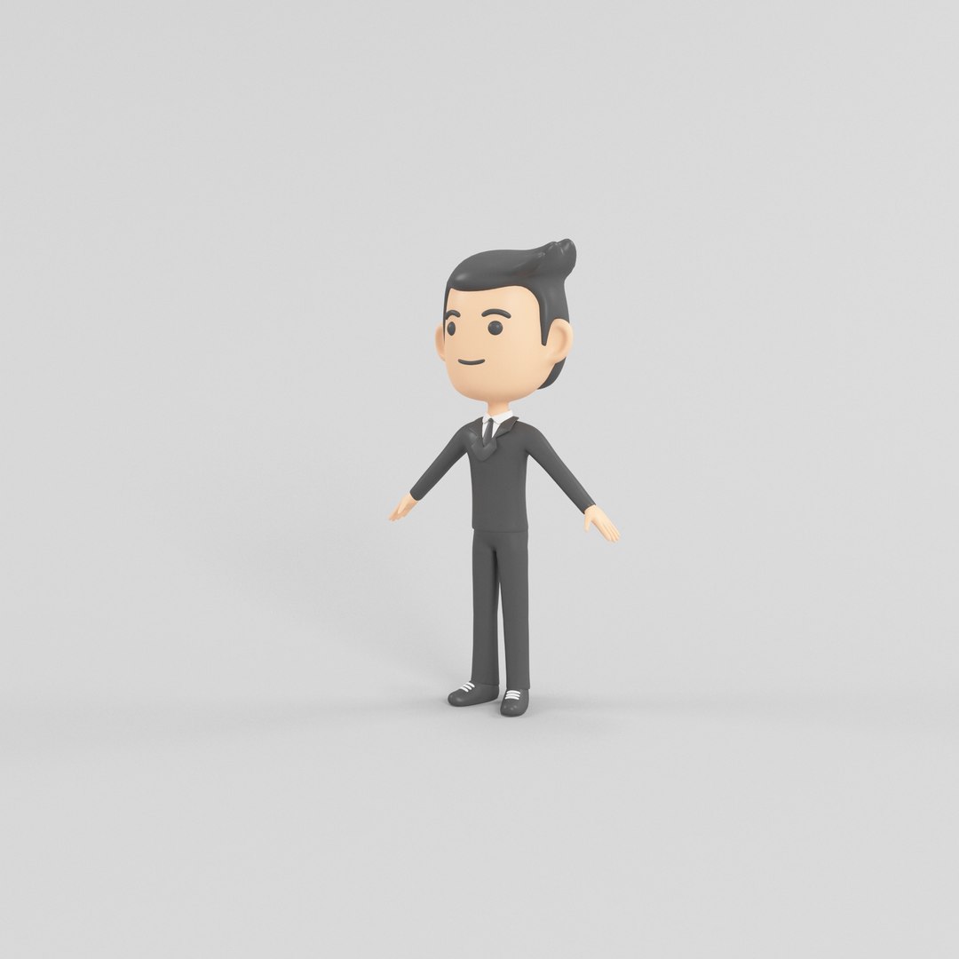Cartoon Style Character 31 Model - TurboSquid 2520502