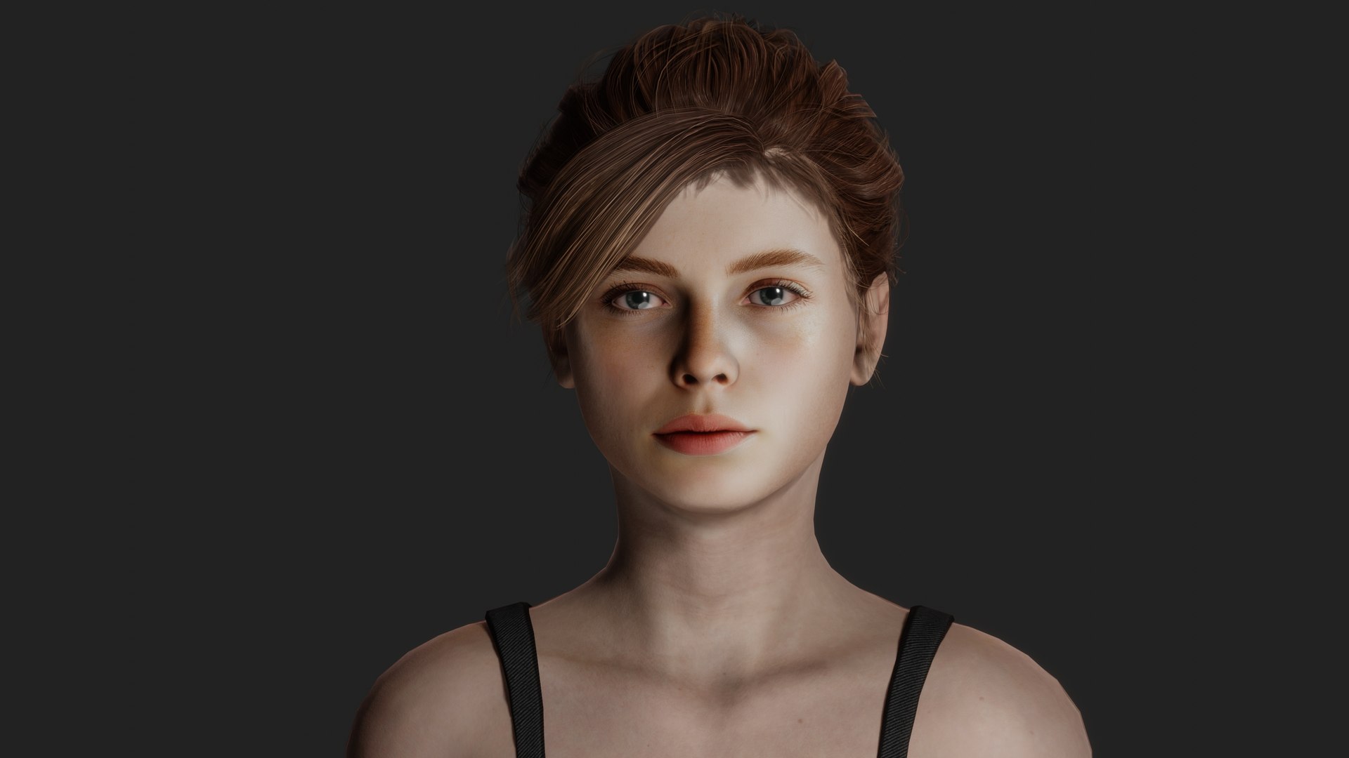 Summer Chic University Student 3D Model - TurboSquid 2185864