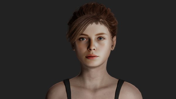 modelo 3d Estudiante universitario elegante de verano - TurboSquid 2185864