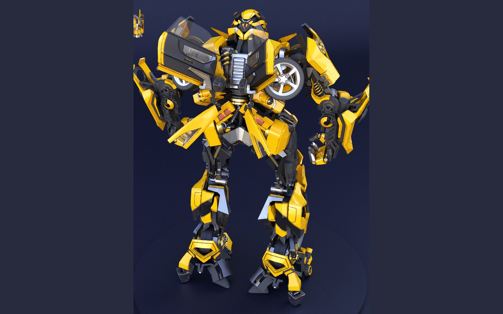 3D Transformers- Bumblebee 3D - TurboSquid 1986550