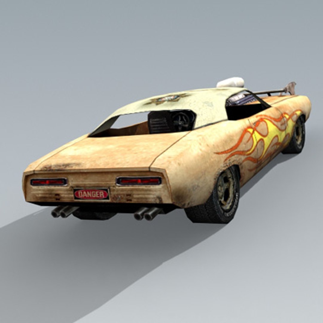 Free Dragster Car 3d Model