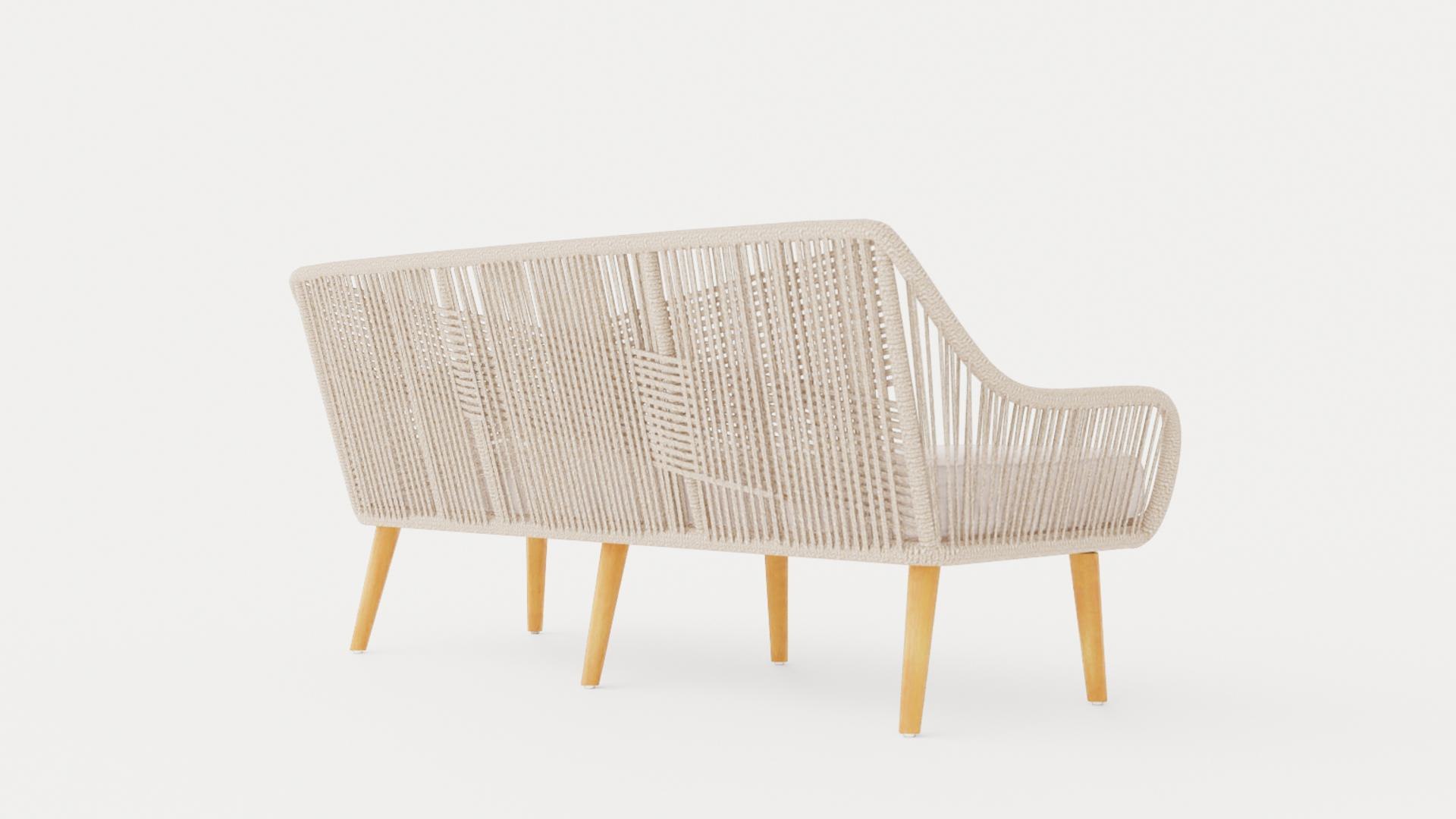 3D Fargo 3-seater Sofa Model - TurboSquid 2241865