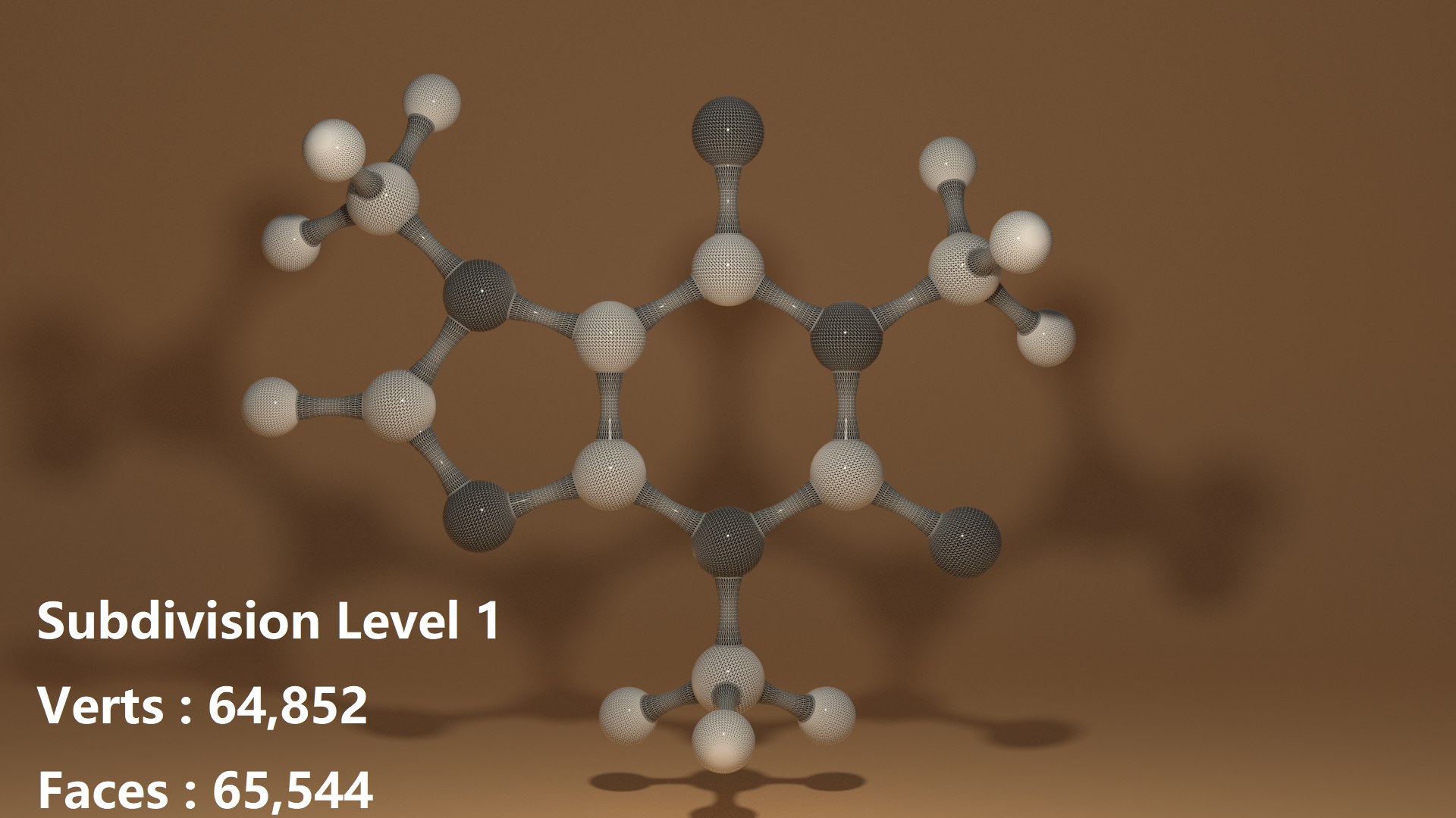 Caffeine Molecule C8H10N4O2 Coffee 3D Model - TurboSquid 2019499