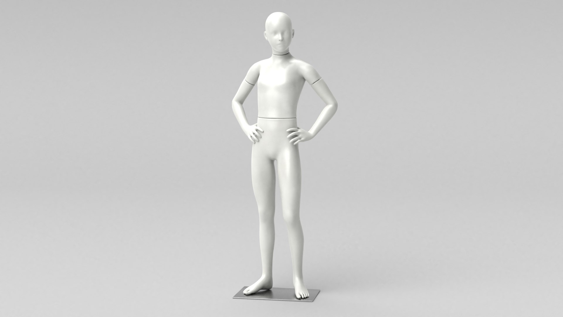 Boy Mannequin Model - TurboSquid 1640420