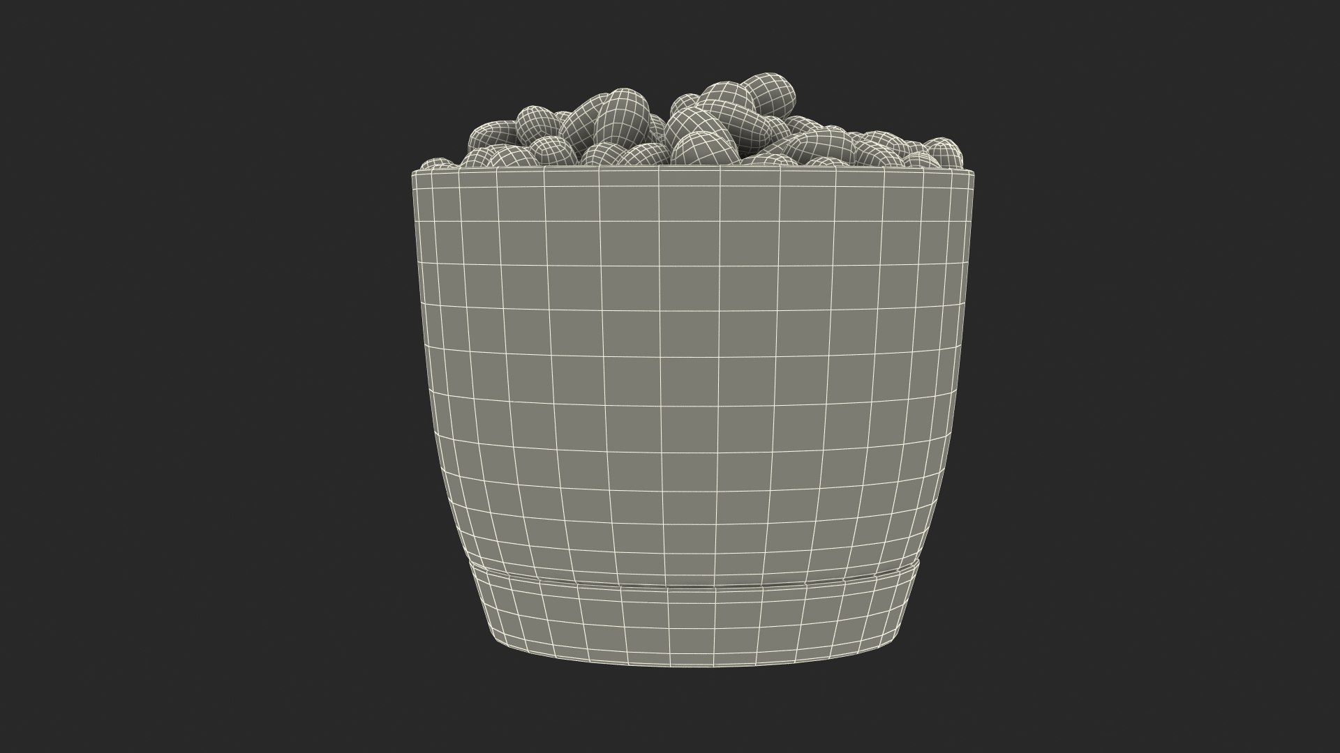 3D Pot Stones - TurboSquid 1558026