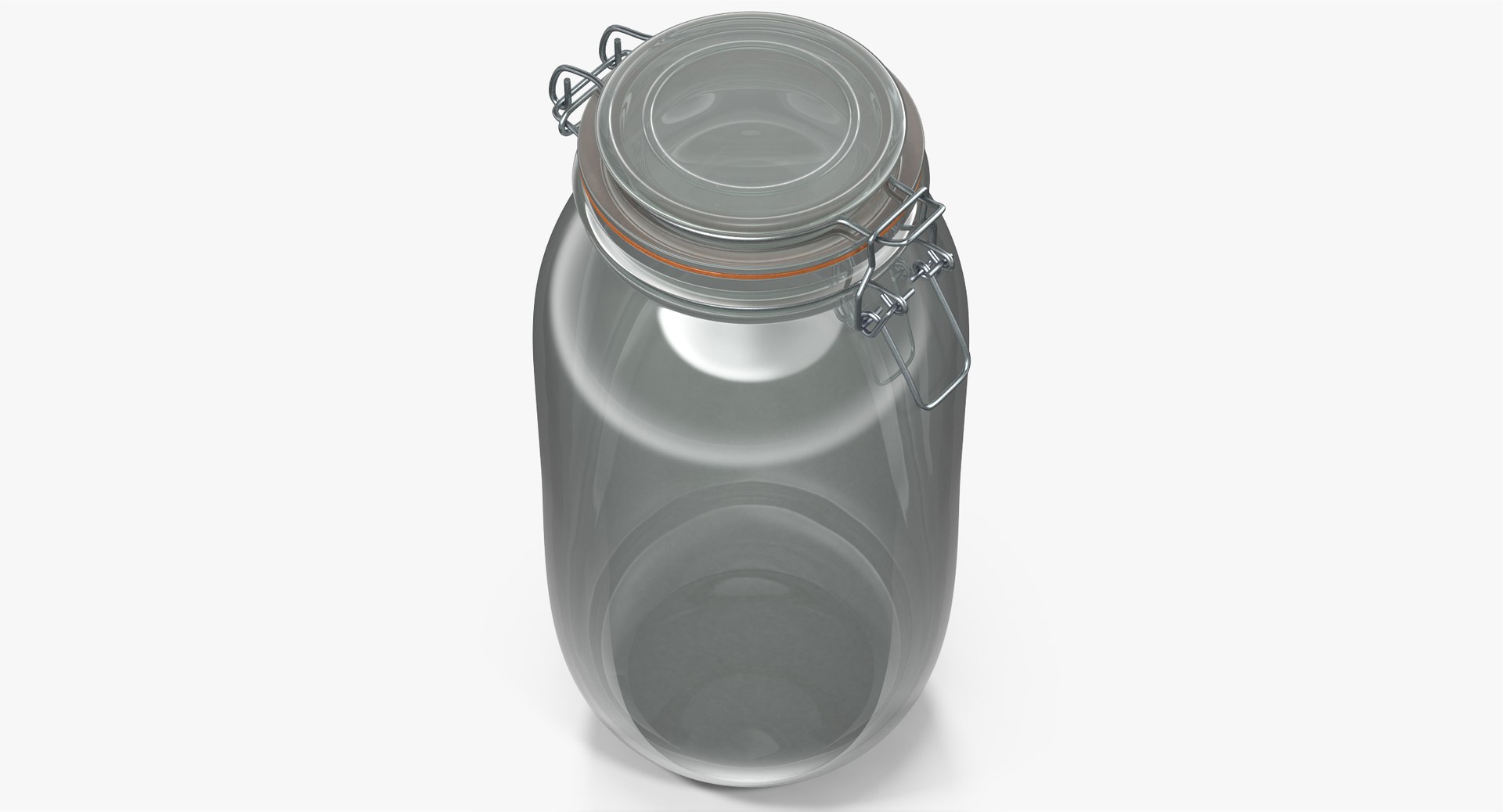 Glass Jar Lock 07 3D Model - TurboSquid 1273637