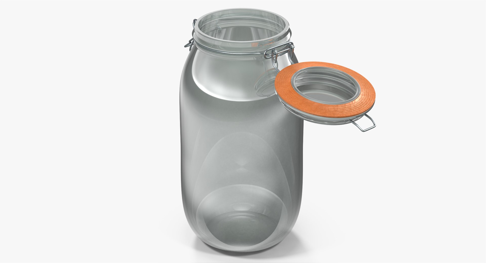 Glass Jar Lock 07 3D Model - TurboSquid 1273637