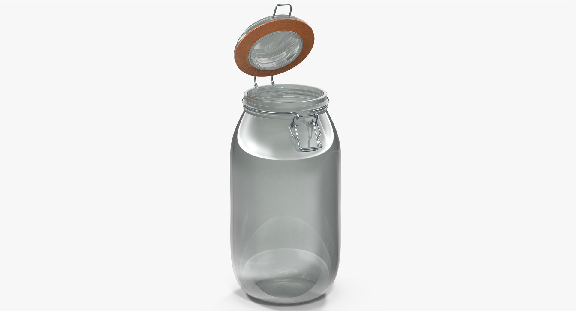Glass Jar Lock 07 3D Model - TurboSquid 1273637