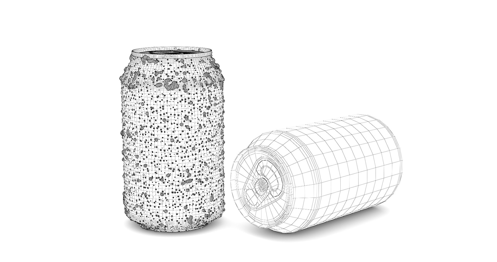 3D Aluminium Beer Can Soda Can 12oz 33cl - TurboSquid 2019009
