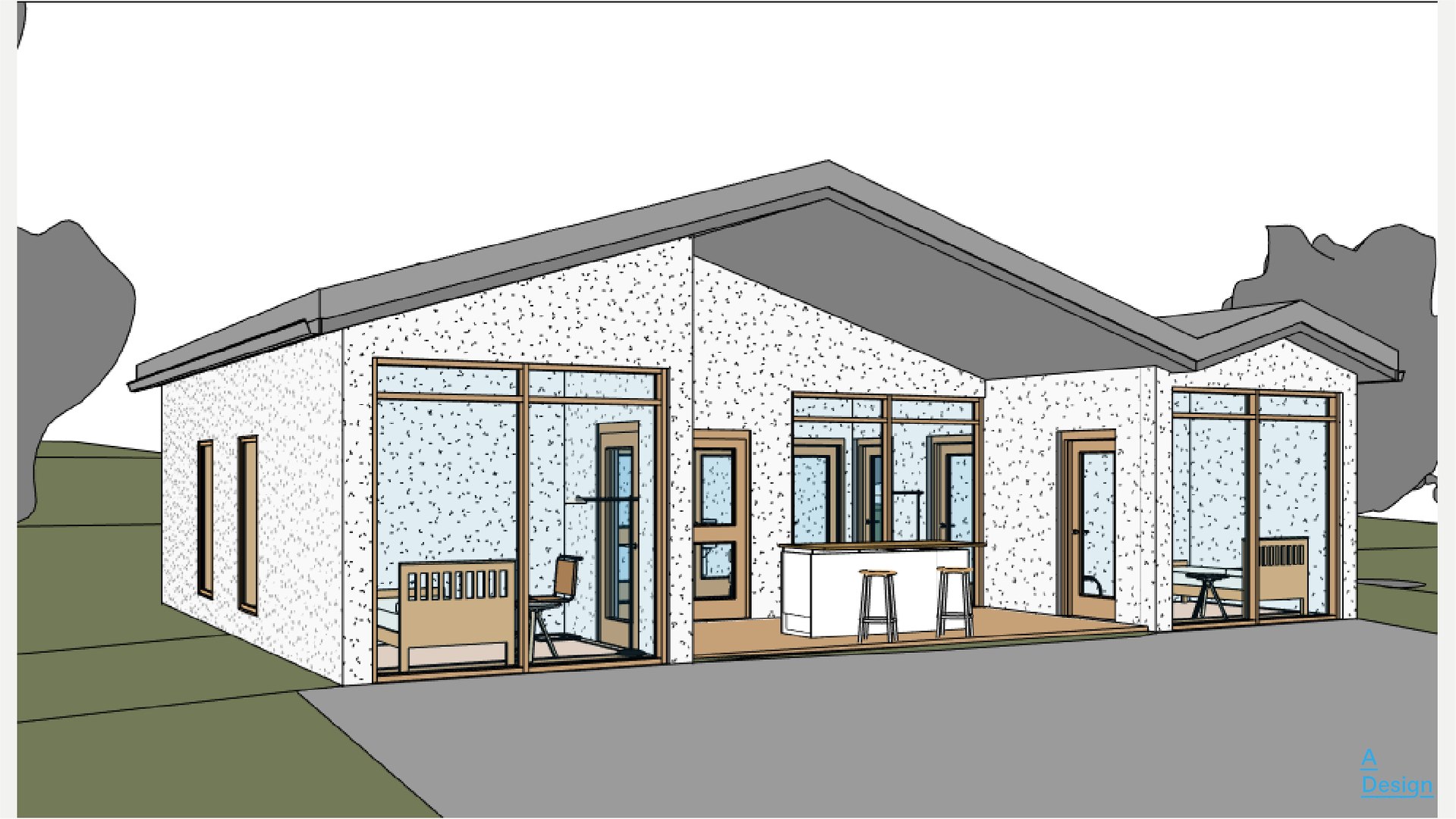 3D Model Hostel - Revit Model - TurboSquid 2018290