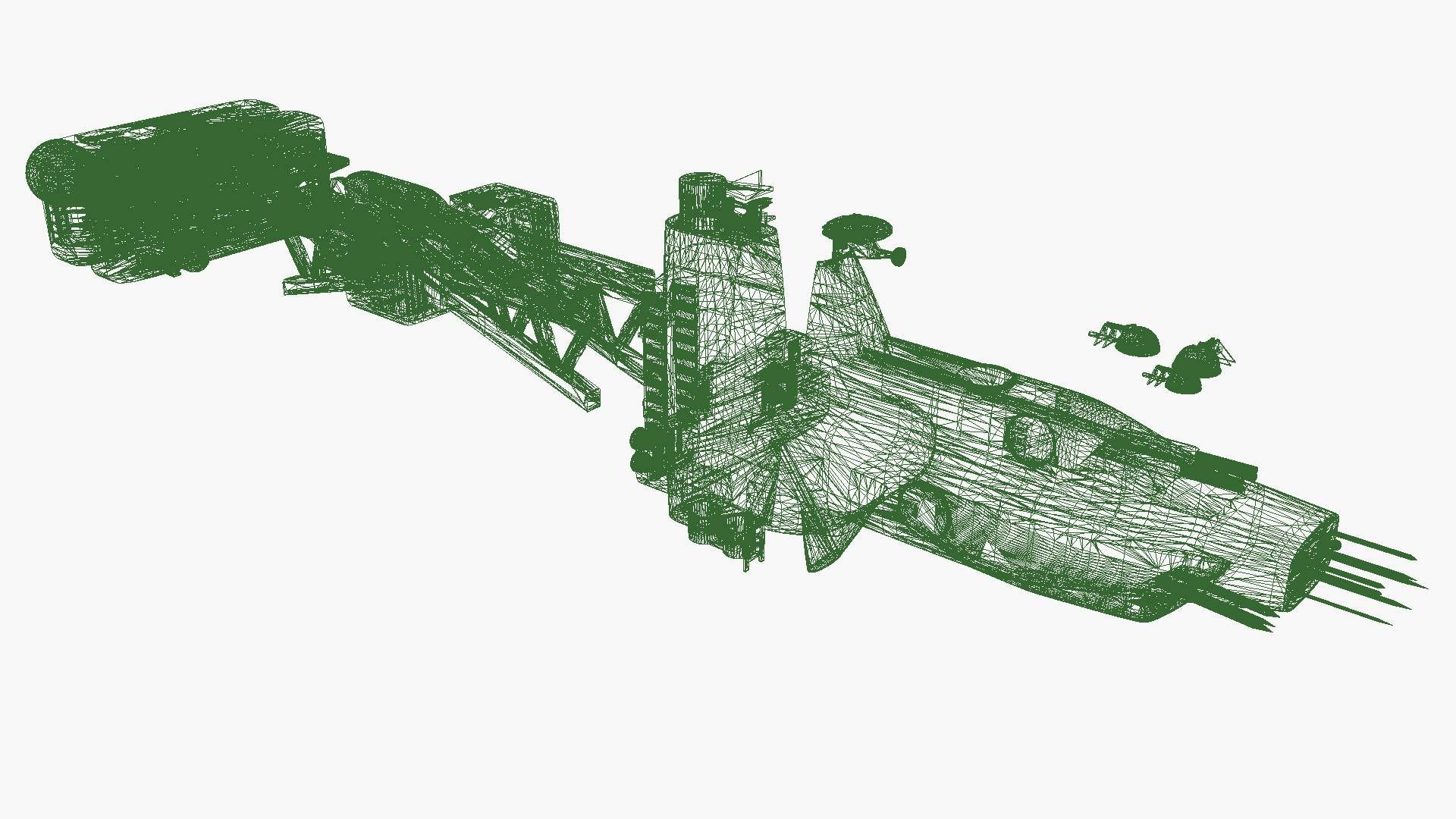 Babylon 5 Hyperion Heavy 3d 3ds