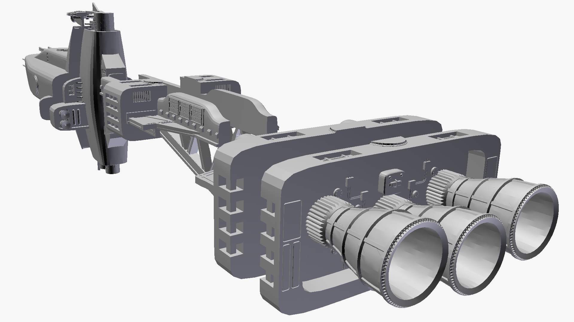 Babylon 5 Hyperion Heavy 3d 3ds