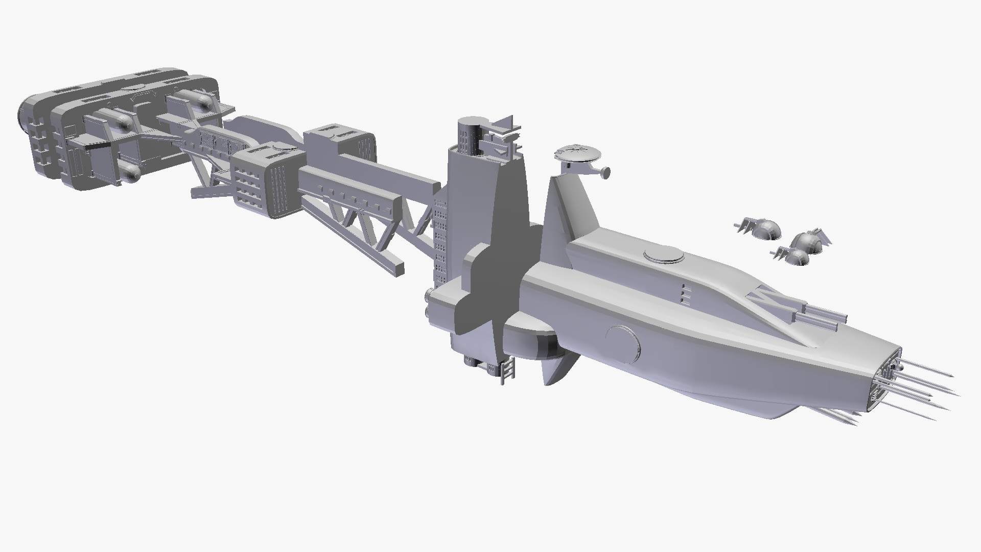 Babylon 5 Hyperion Heavy 3d 3ds