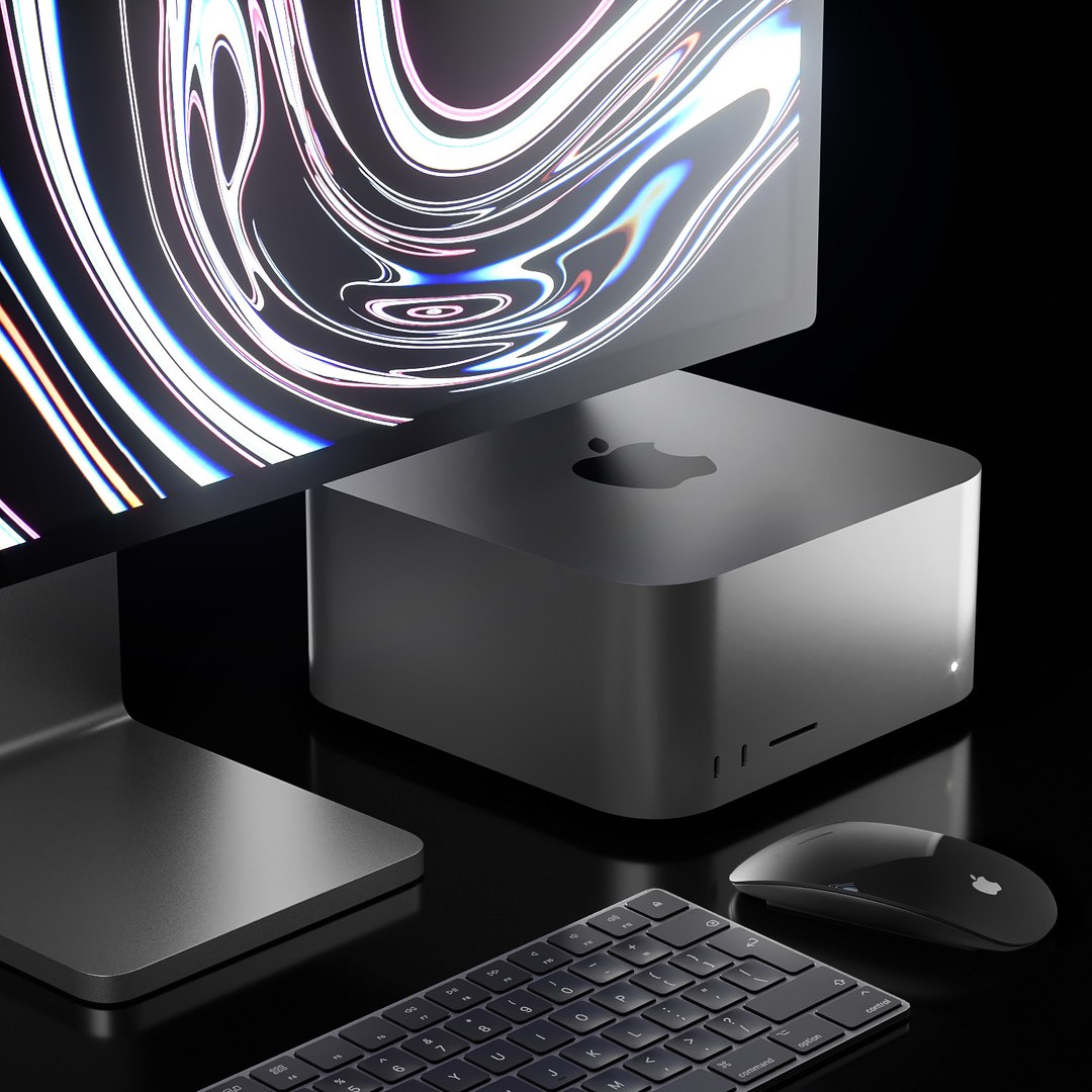 Apple Mac Studio 3D - TurboSquid 1991407