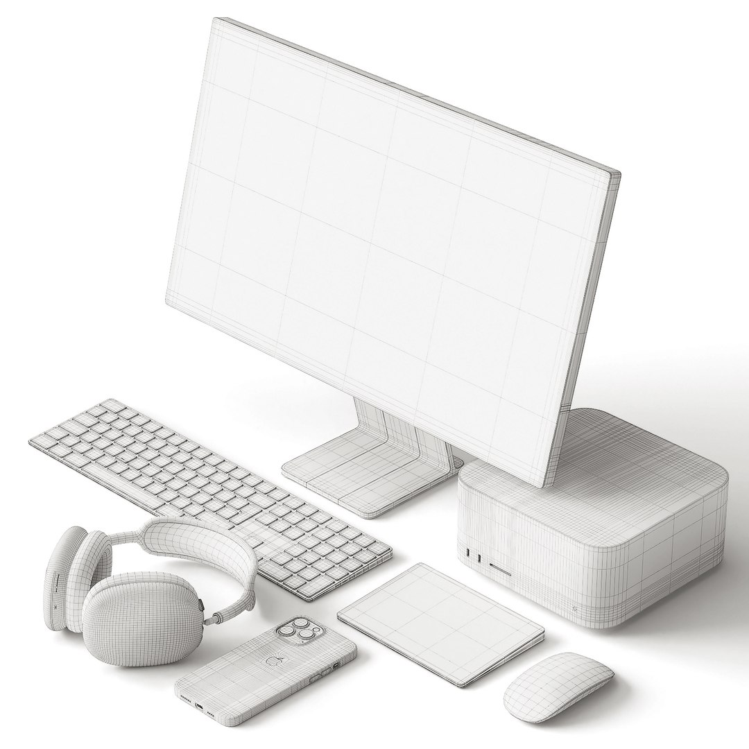 Apple Mac Studio 3D - TurboSquid 1991407