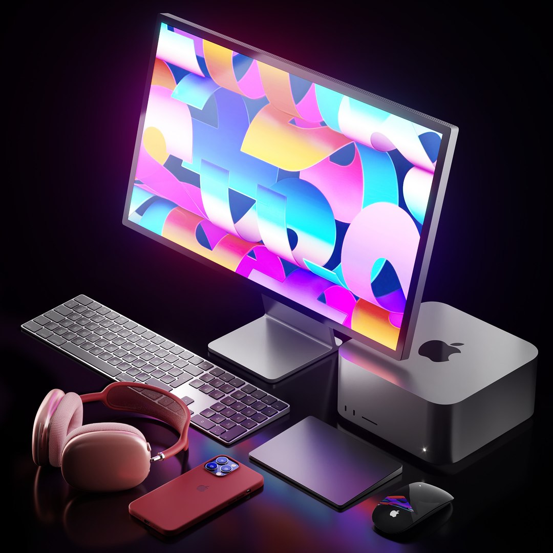 Apple Mac Studio 3D - TurboSquid 1991407