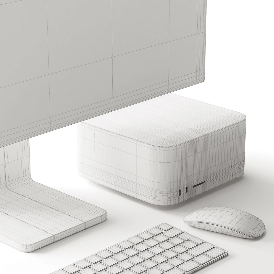 Apple Mac Studio 3D - TurboSquid 1991407