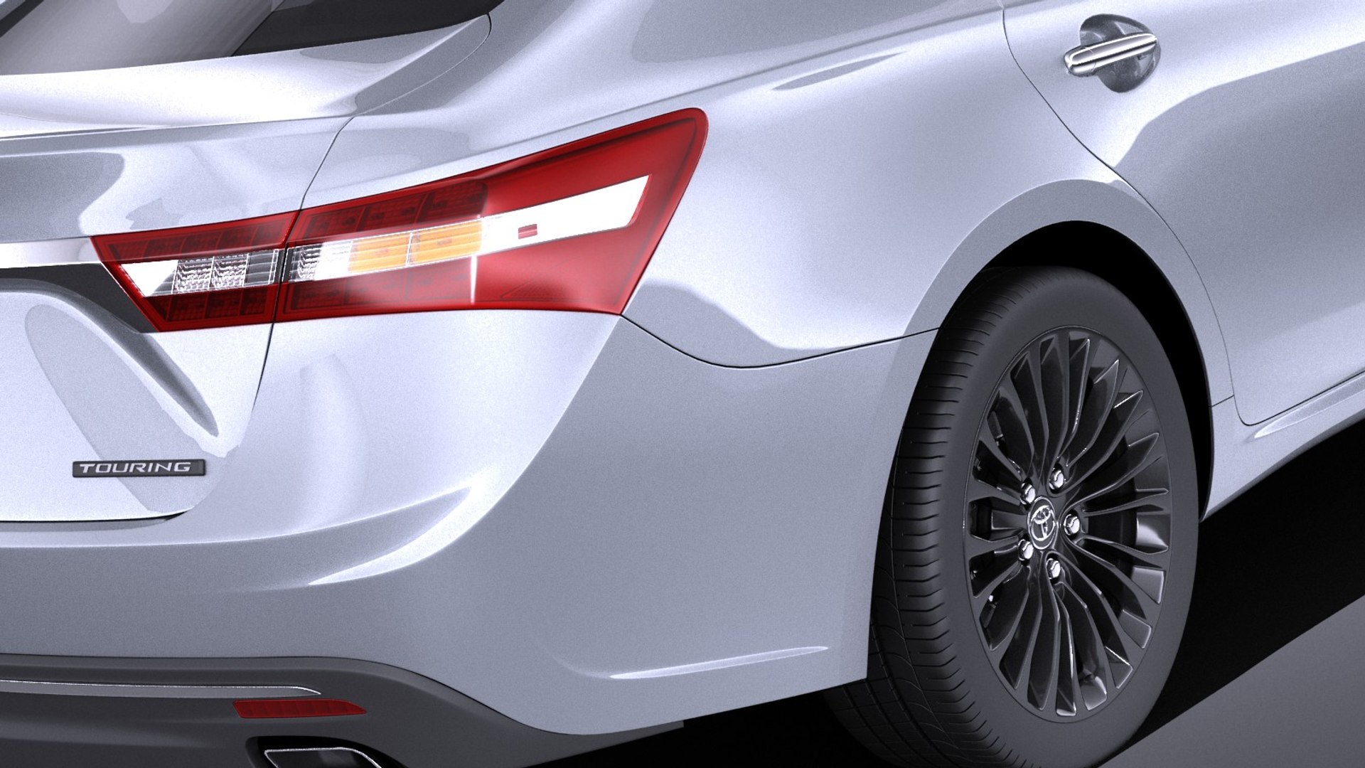 Toyota 2018 avalon 3D model - TurboSquid 1250230