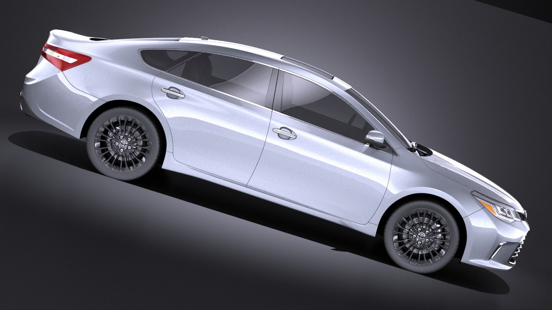 Toyota 2018 avalon 3D model - TurboSquid 1250230