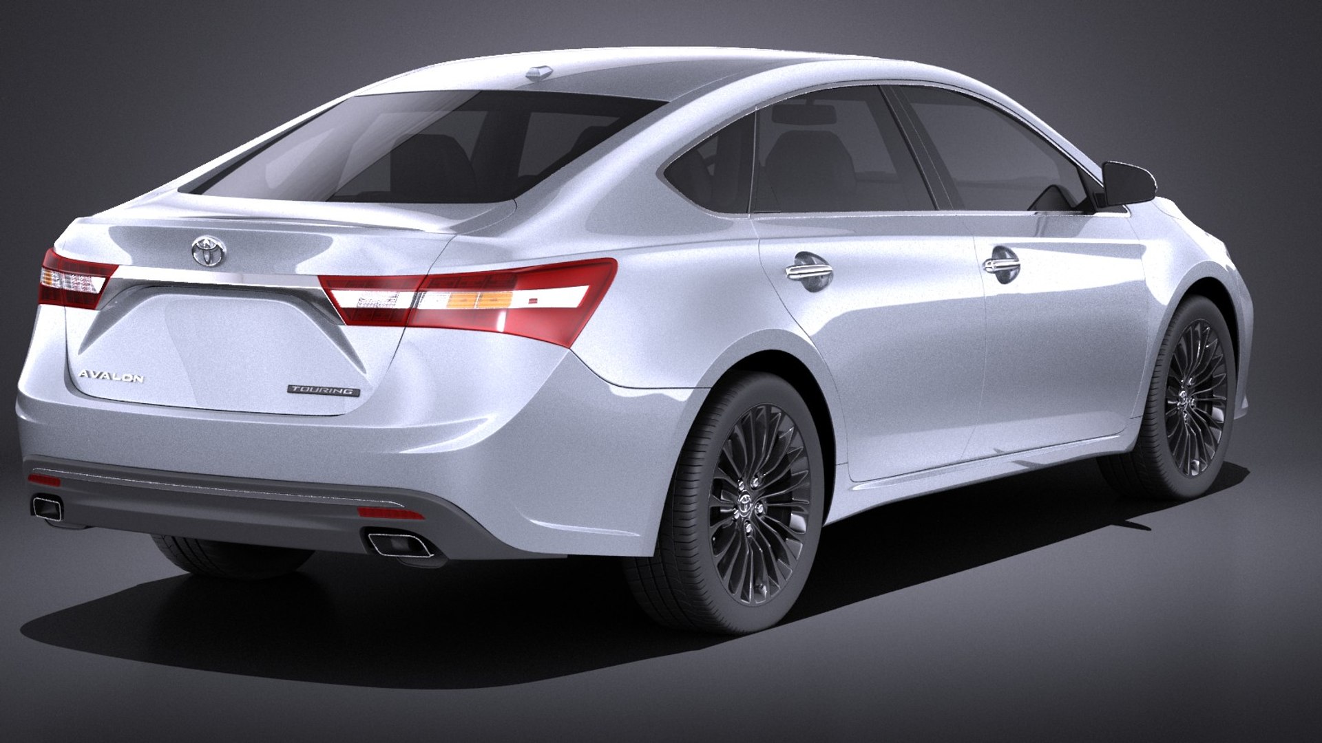 Toyota 2018 avalon 3D model - TurboSquid 1250230