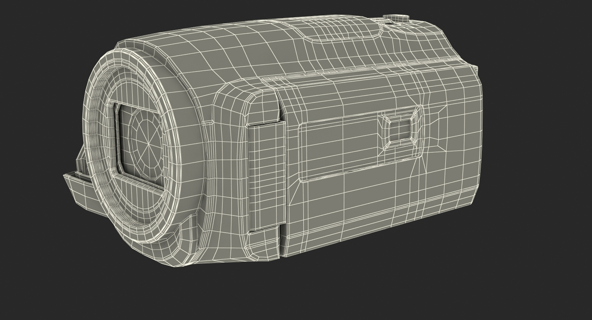 Hd Camcorder Built Projector 3D - TurboSquid 1210074