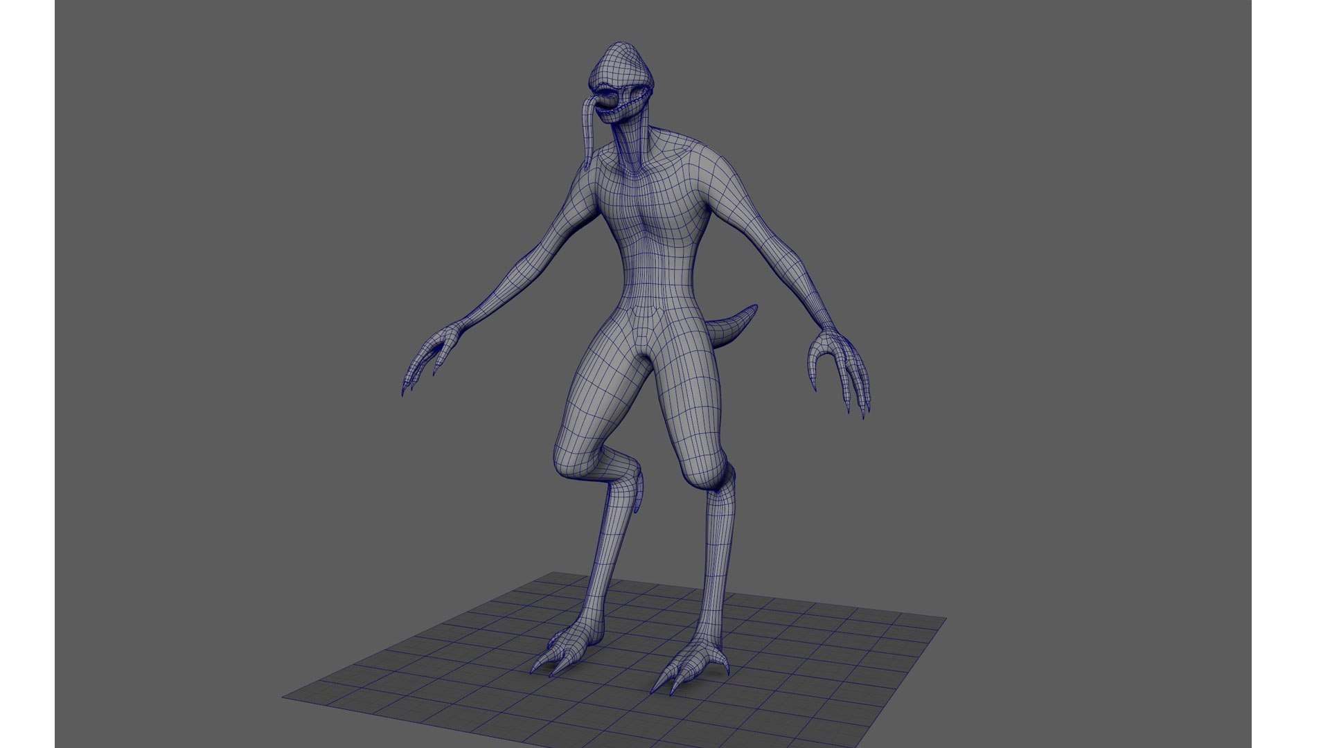 Alien Monster 3D Model - TurboSquid 2013169