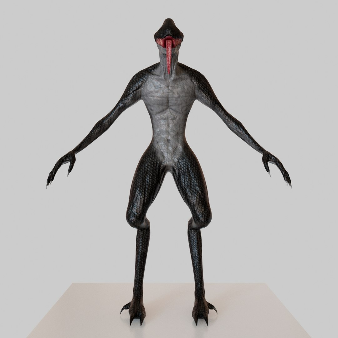 Alien Monster 3D Model - TurboSquid 2013169