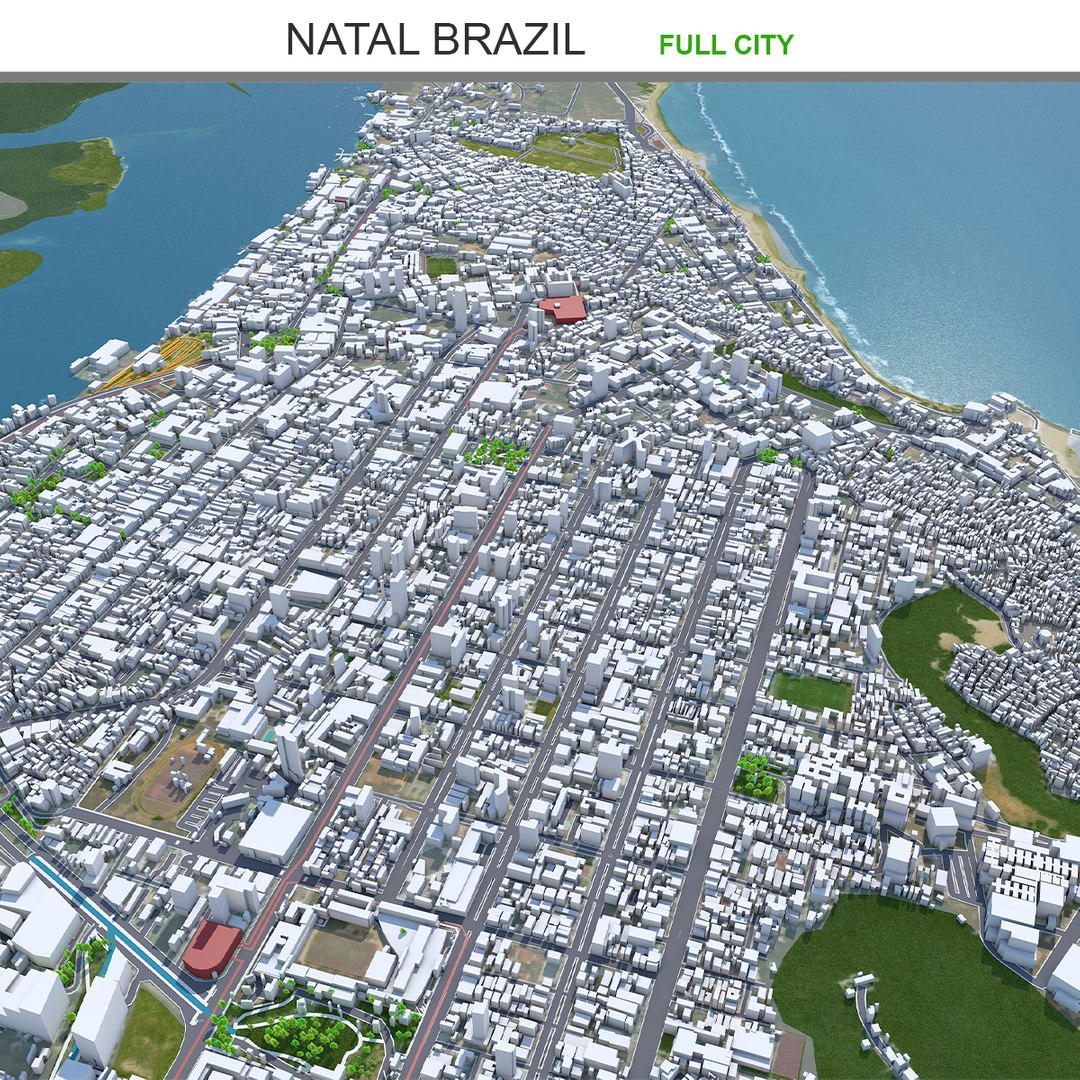 3D Natal Brazil - TurboSquid 2114079