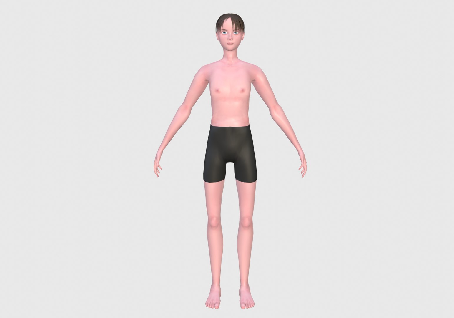 3D Basic Young Man - TurboSquid 1959577