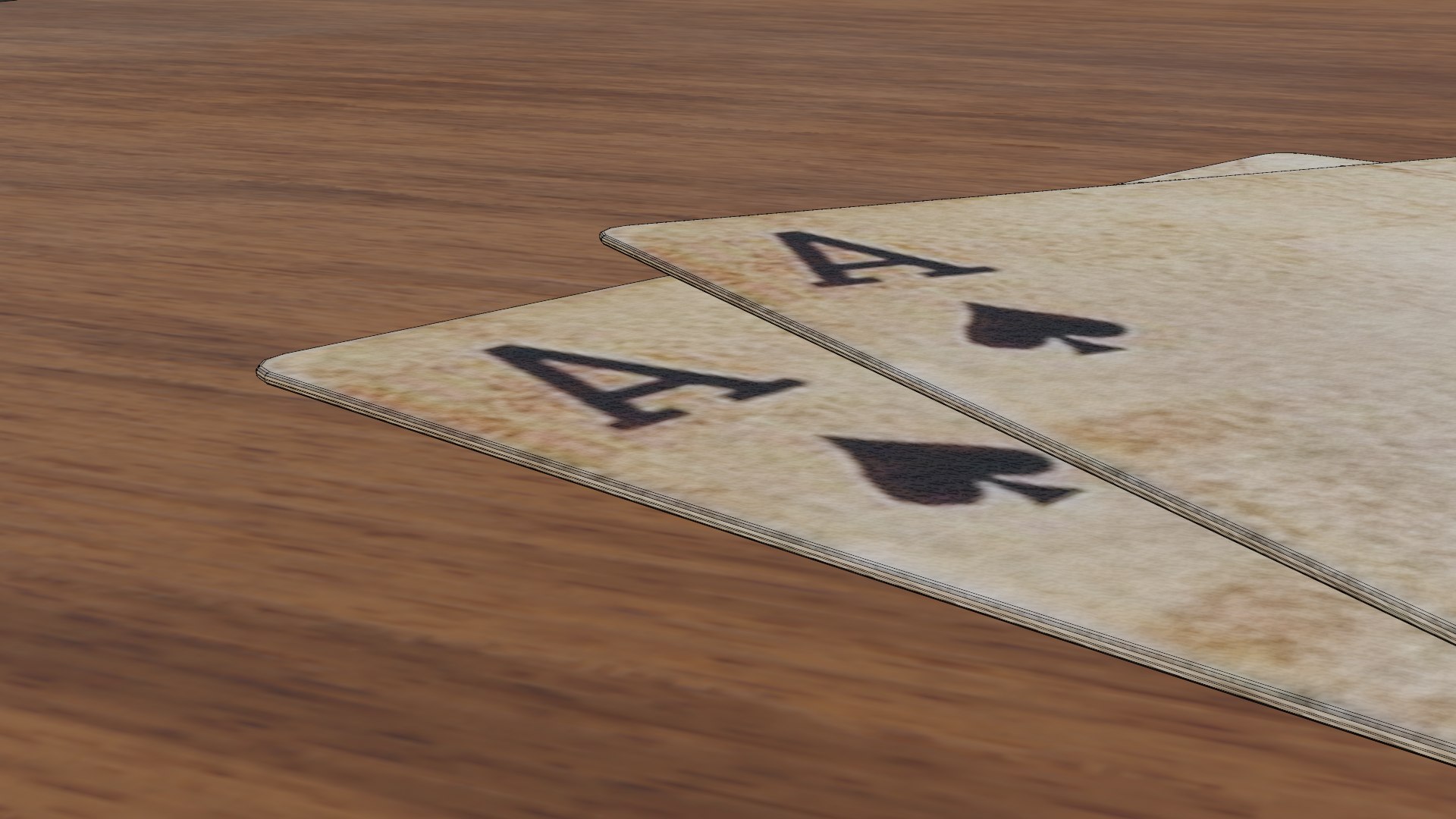 3D Playing Card Scene - TurboSquid 2105461