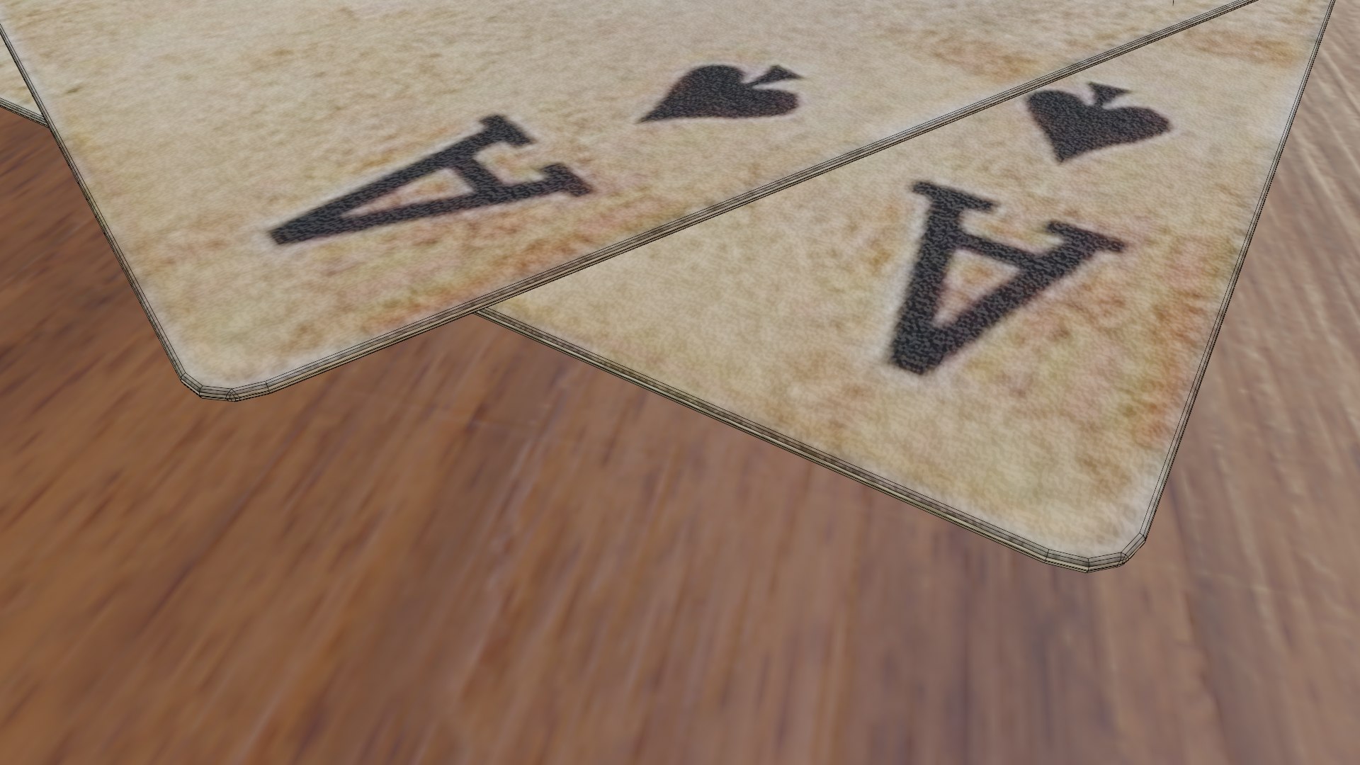 3D Playing Card Scene - TurboSquid 2105461