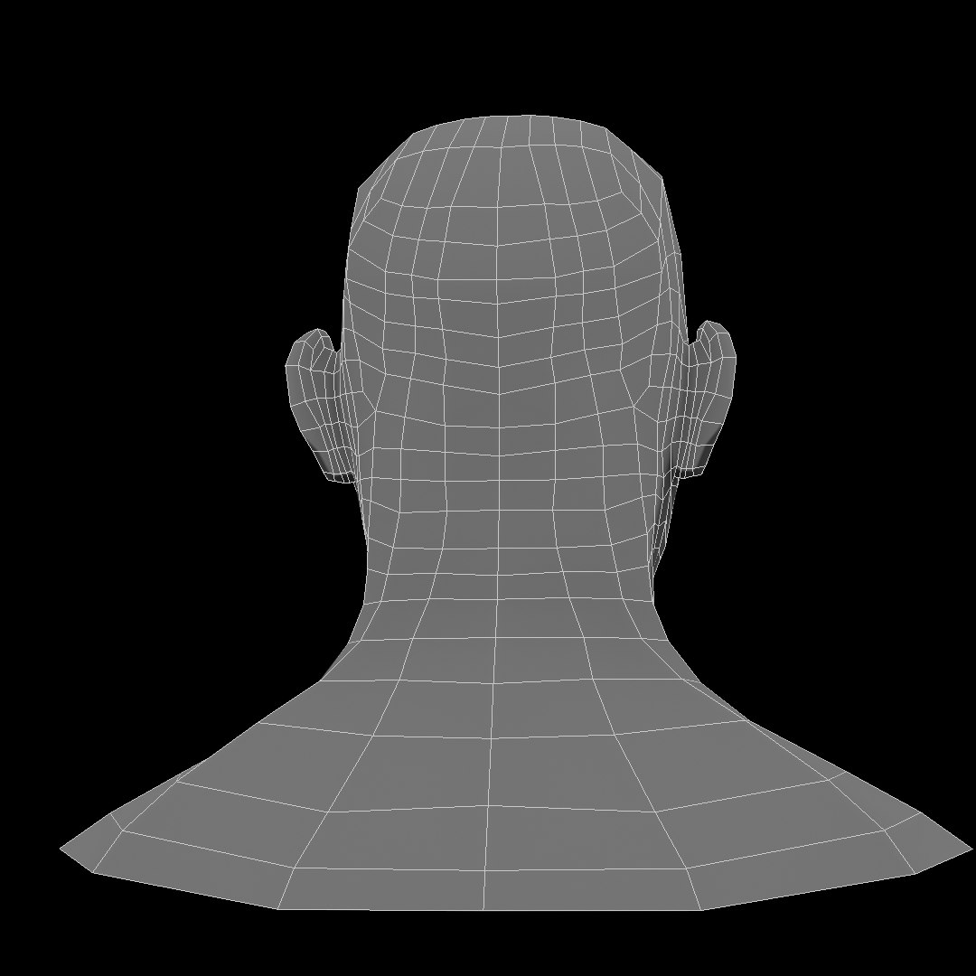 3D Base Human Head Model - TurboSquid 1303583