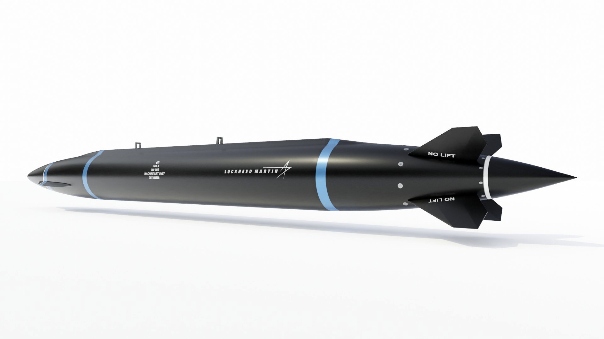 Mako Multi-Mission Hypersonic Missile 3D Model - TurboSquid 2330471