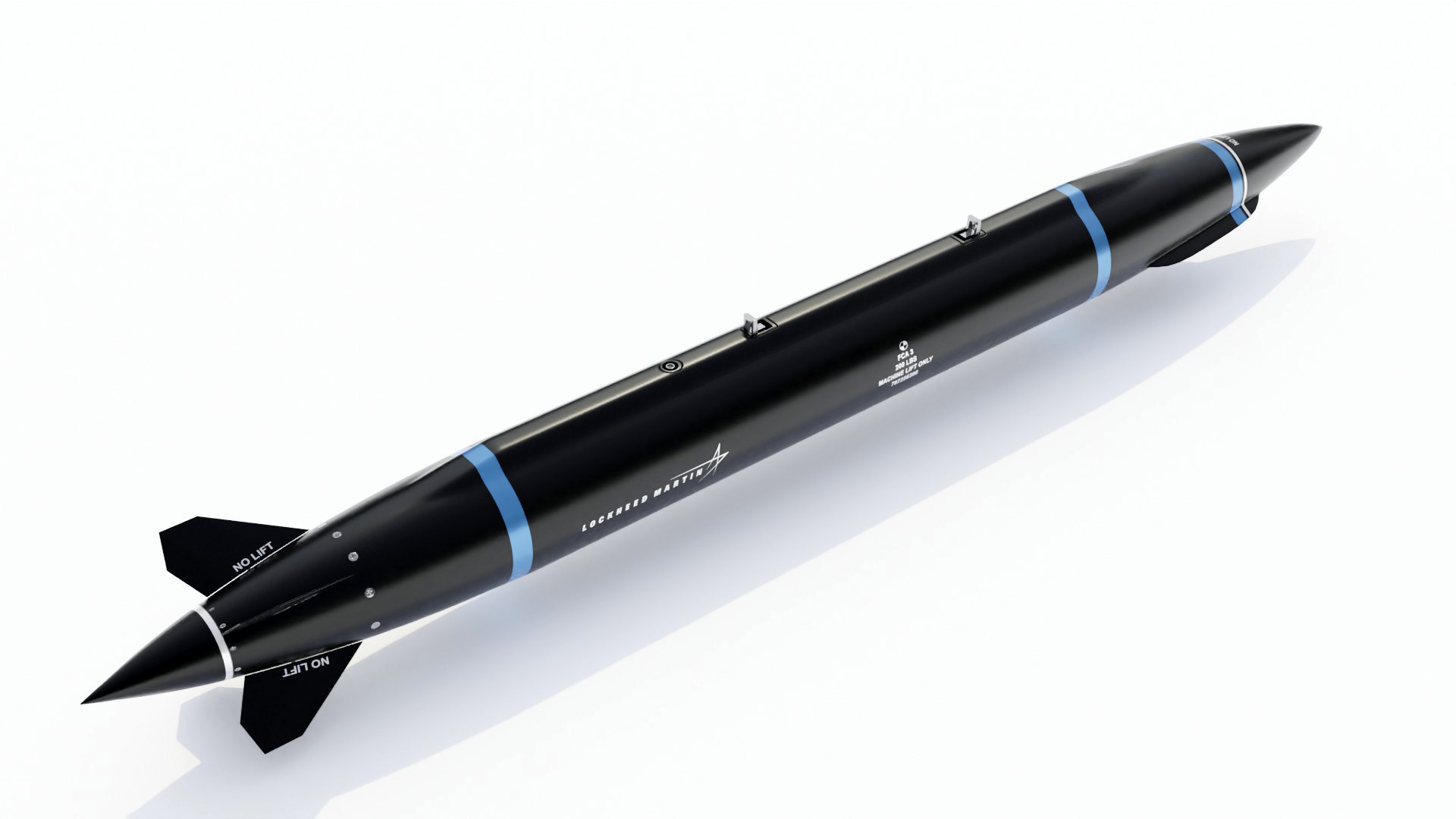 Mako Multi-Mission Hypersonic Missile 3D Model - TurboSquid 2330471