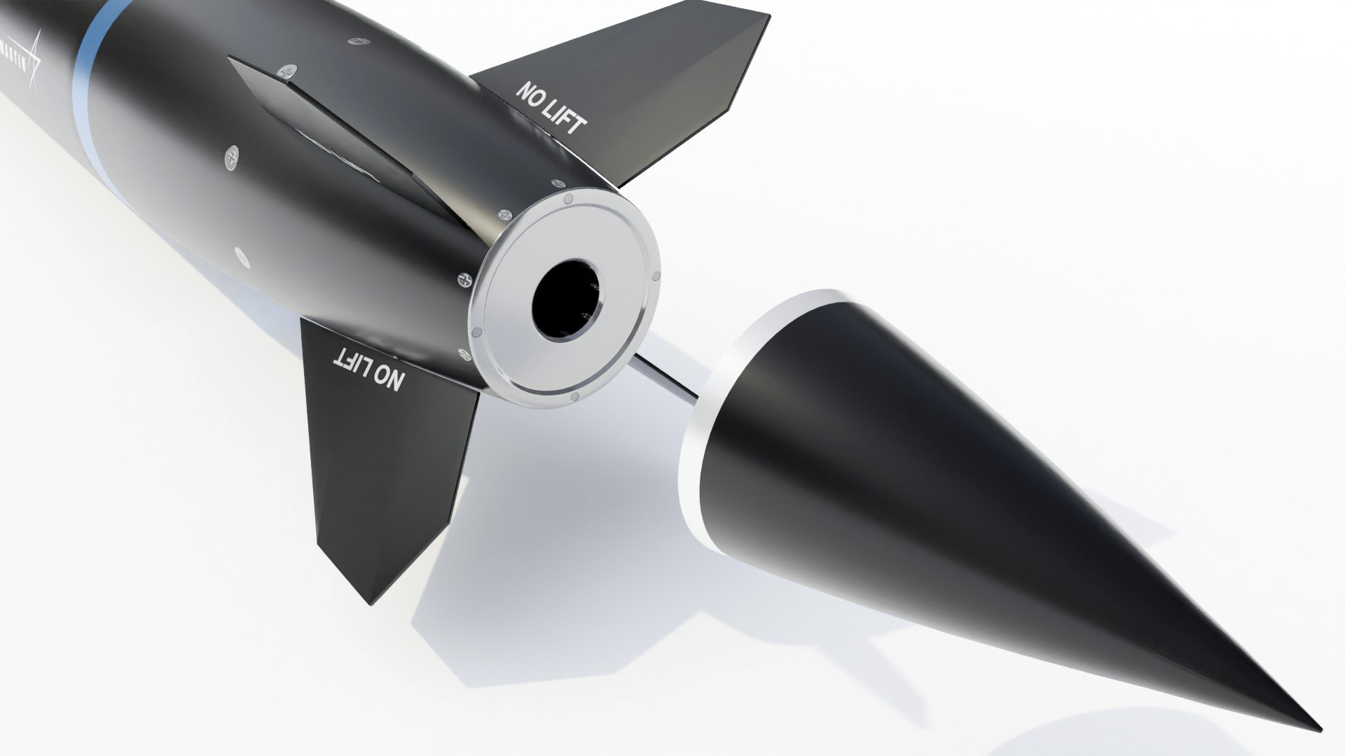 Mako Multi-Mission Hypersonic Missile 3D Model - TurboSquid 2330471