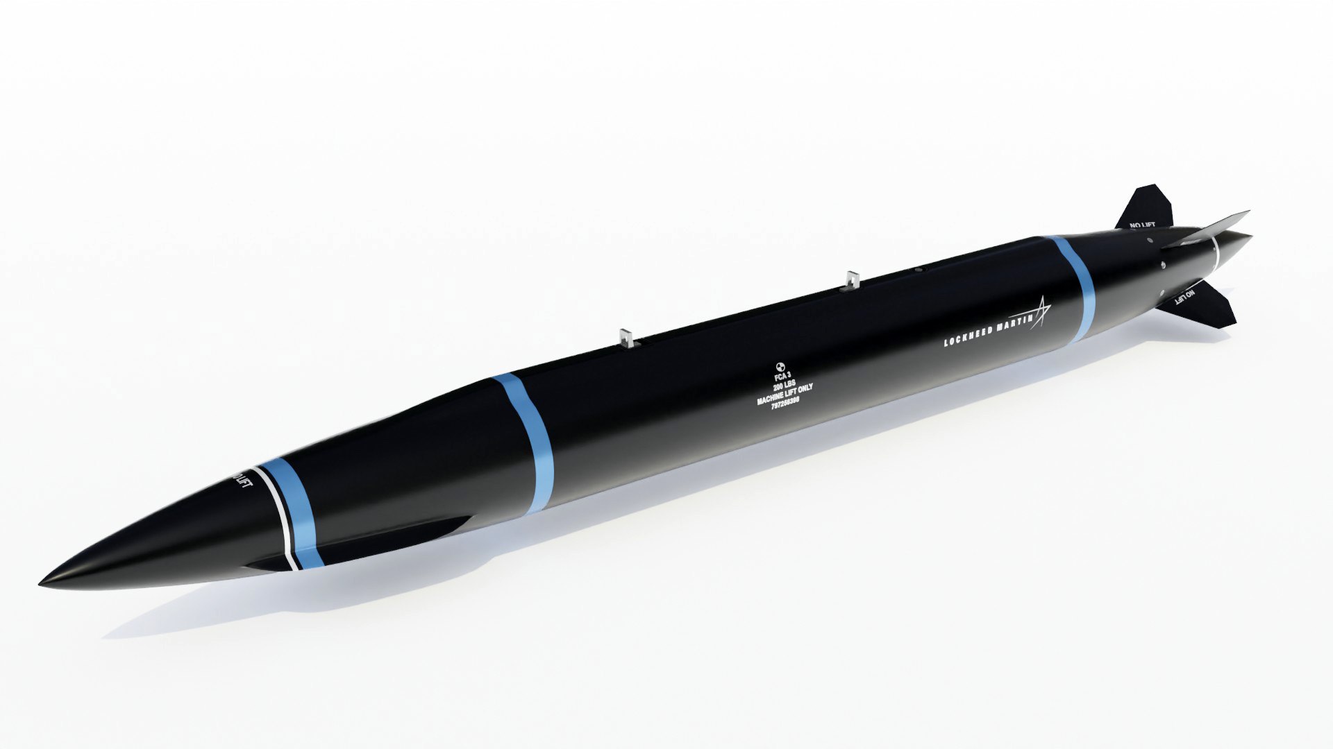 Mako Multi-Mission Hypersonic Missile 3D Model - TurboSquid 2330471
