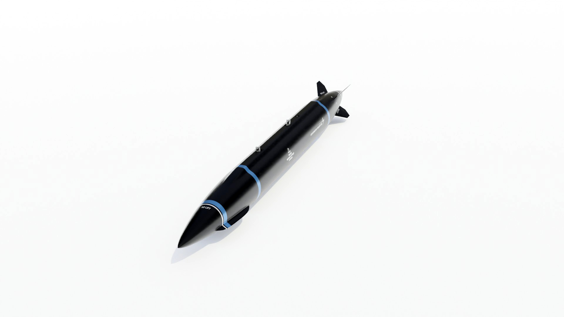 Mako Multi-Mission Hypersonic Missile 3D Model - TurboSquid 2330471