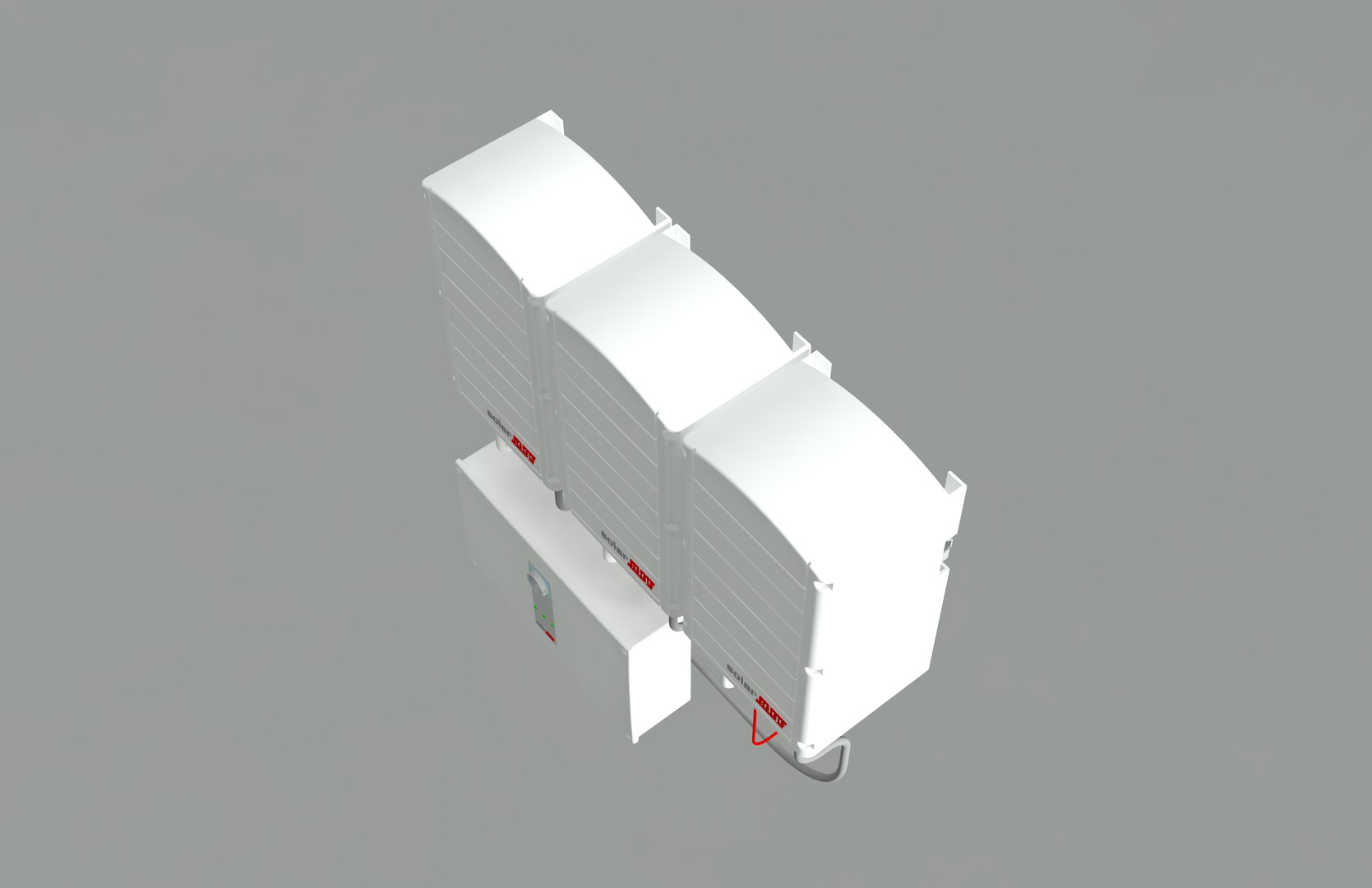 SolarEdge SE100K Inverter With Synergy Unit 3D Model - TurboSquid 1952796