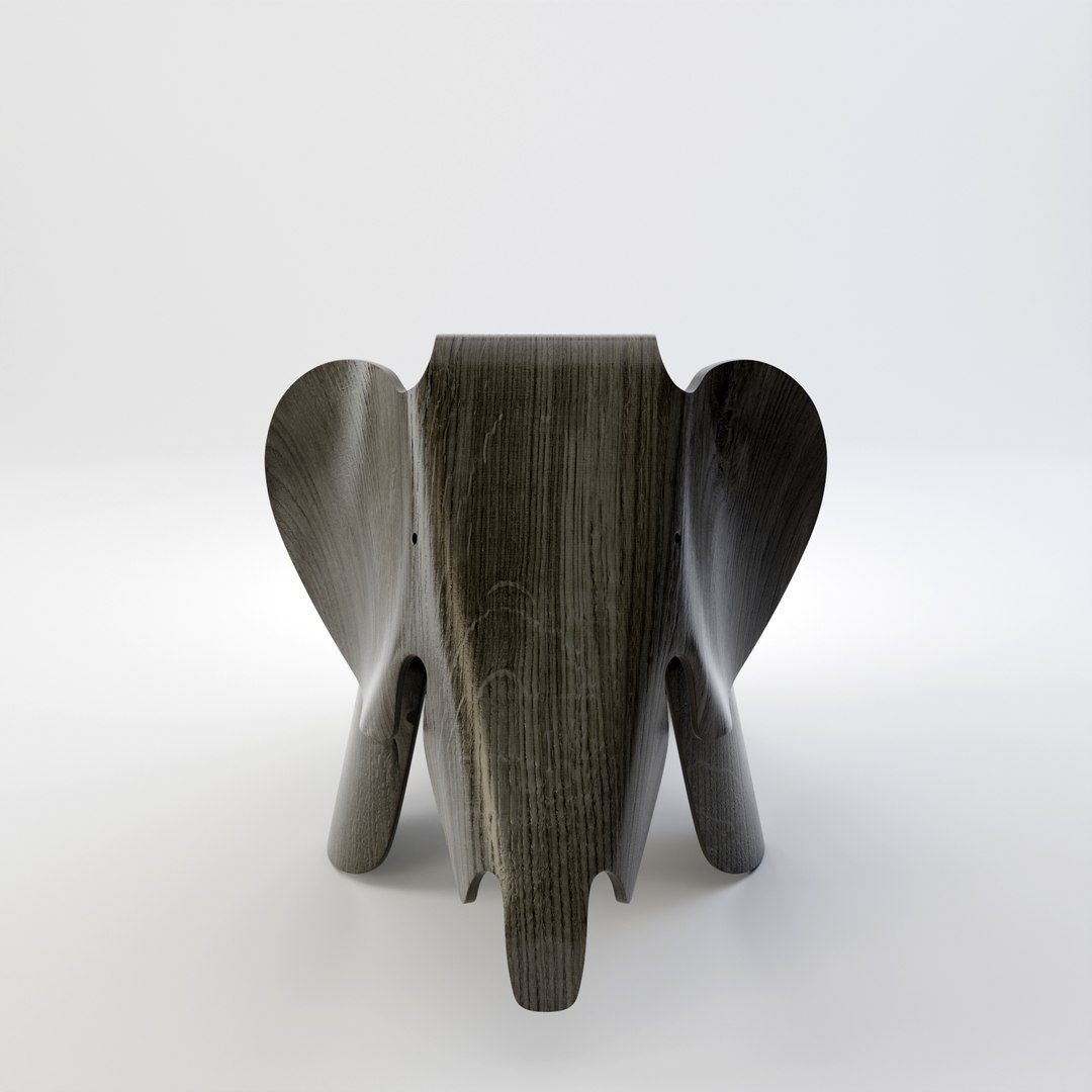 3D Eames Elephant Model - TurboSquid 1673413