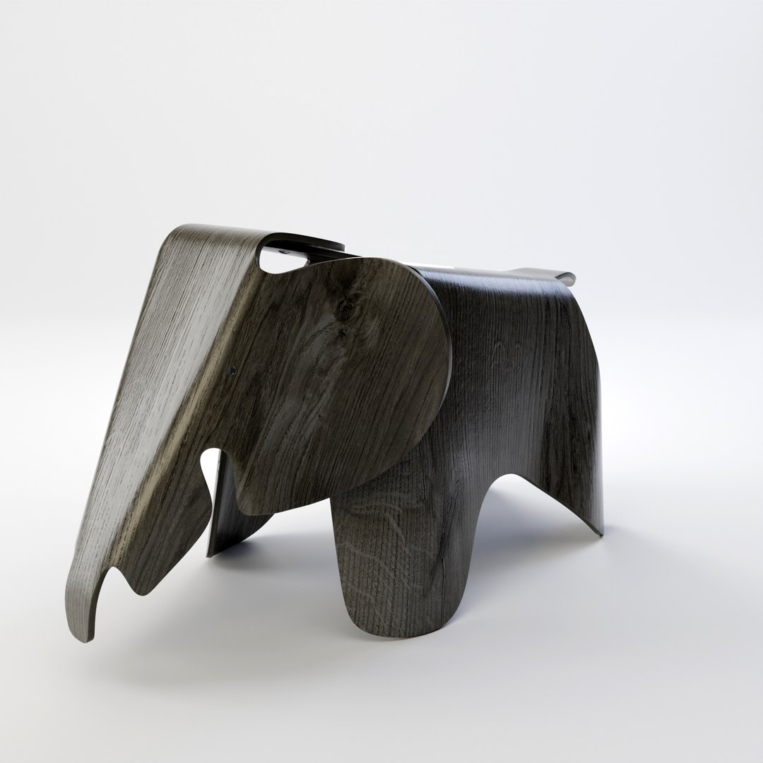 3D Eames Elephant Model - TurboSquid 1673413